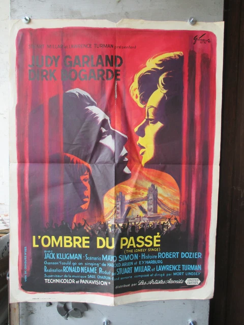AFFICHE CINEMA ORIGINALE ancienne L'OMBRE DU PASSE Grand FORMAT 80/60 EUR 24,99 - PicClick FR