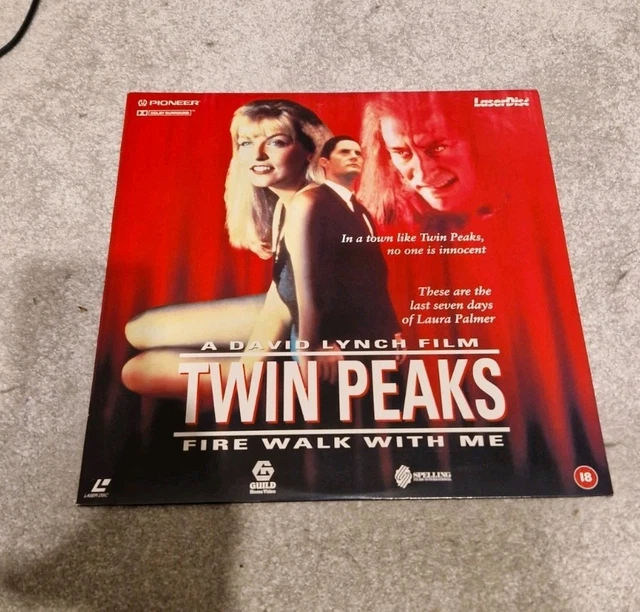 TWIN PEAKS FIRE Walk With Me Laserdisc PAL David Lynch £10.99 - PicClick UK