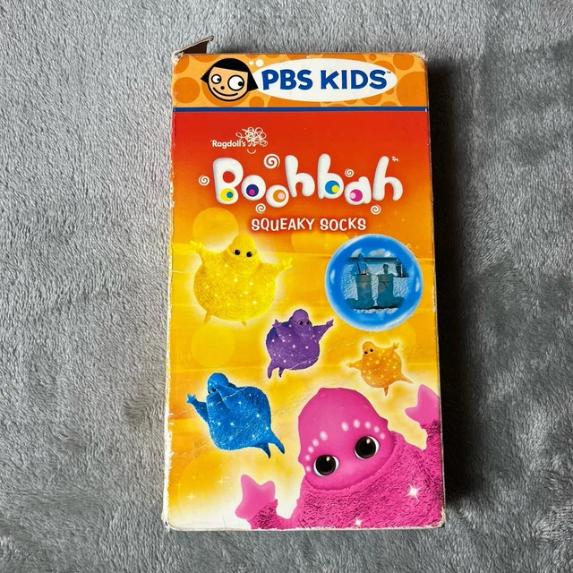 BOOHBAH SQUEAKY SOCKS VHS Tape 2004 Ragdoll PBS Kids Cartoon Rare! £37. ...