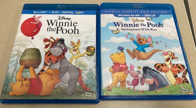 WINNIE THE POOH & Winnie The Pooh: Springtime With Roo [Blu-ray] lot of ...