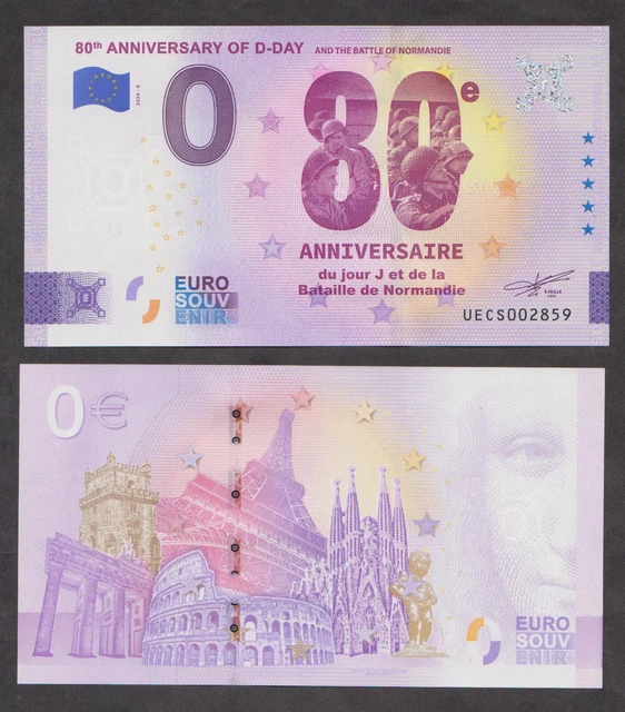 Billet De 0 Euros 2024
