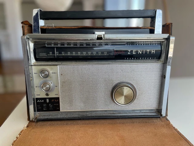 RADIO ZENITH TRANS- océanic FM/AM multiband EUR 180,00 - PicClick FR