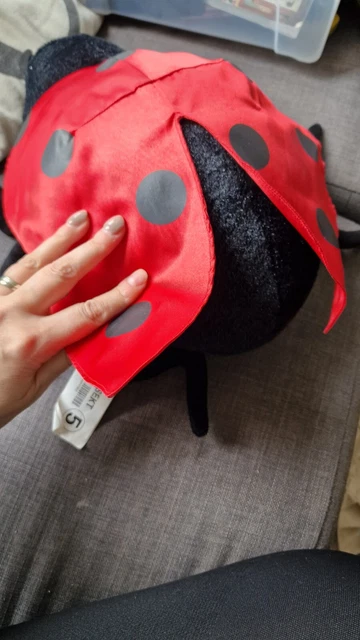 IKEA INSEKT LADYBIRD Plush. Cuddly Toy. Rare. Large (16" Long) £24.99 ...