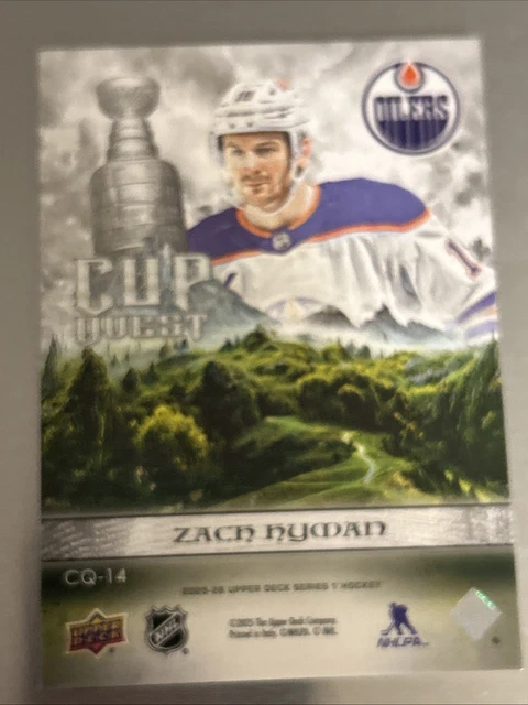 ZACH HYMAN 2025-26 Upper Deck CUP QUEST CQ-14 $3.20 - PicClick CA