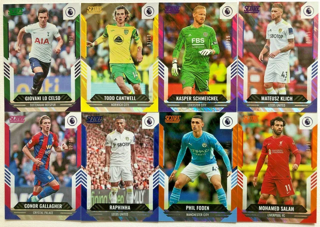 PANINI SCORE PREMIER League 2021/22 Lava Parallel cards numbered /10/15 ...