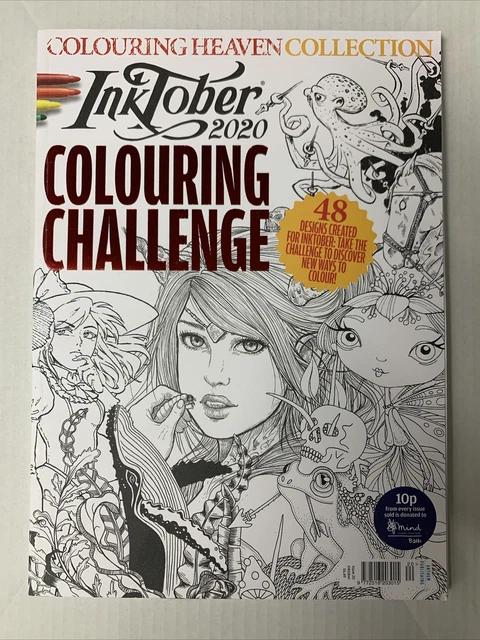 COLOURING HEAVEN COLLECTION “InkTober 2020” Magazine Special Edition ...
