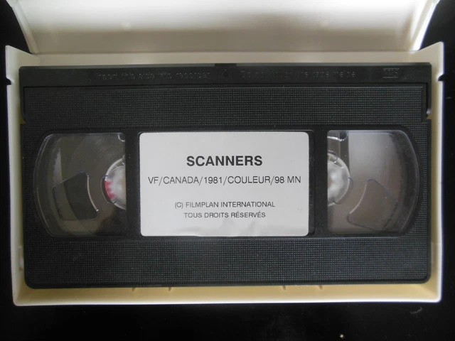 VHS SCANNERS - Edition opening - David CRONENBERG K7 EUR 7,00 - PicClick FR