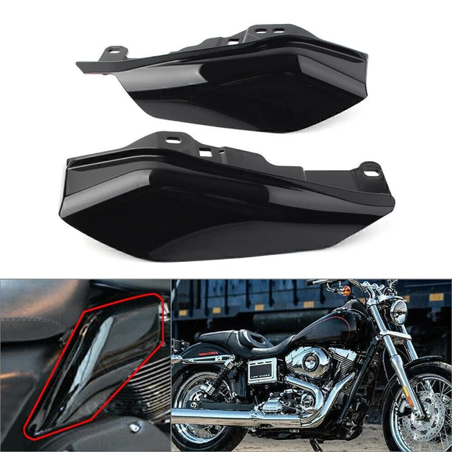 2X MID-FRAME AIR Deflector Wind Heat Shield Trim Vivid Fit Harley ...