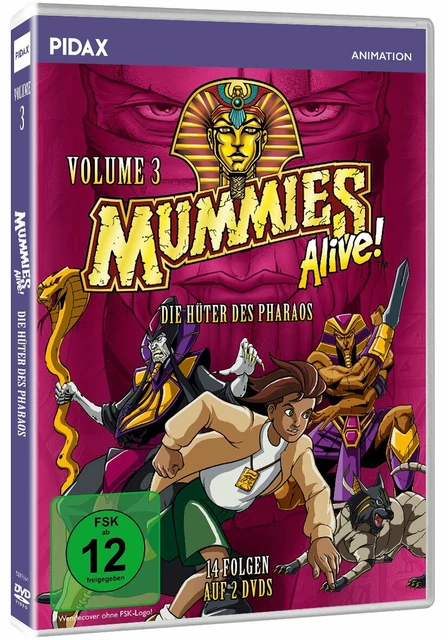 MUMMIES ALIVE (CARTOON) Complete Vol. 3 Third TV Series 14 Episode ...