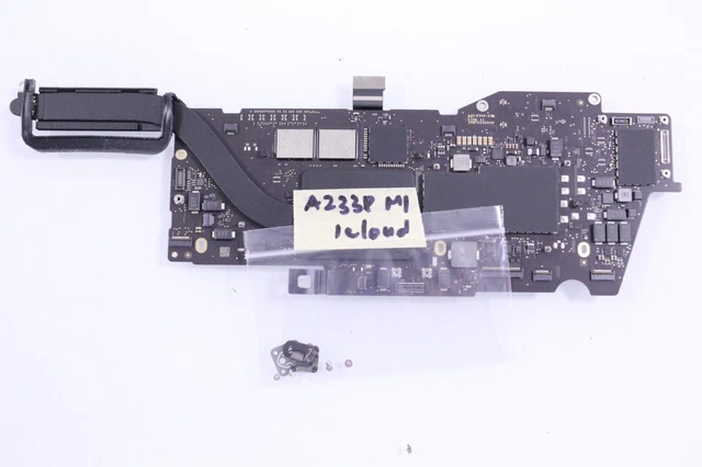 MACBOOK PRO 2020 (M1) Logic Board 3.2GHz 8GB 256GB SSD A2338 / AS/IS ...