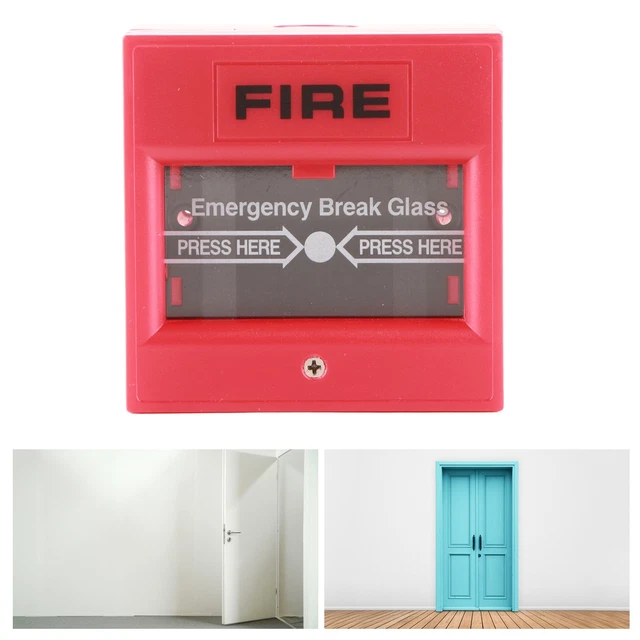 EMERGENCY EXIT DOOR Switch Durable Emergency Exit Release Button Fire £ ...
