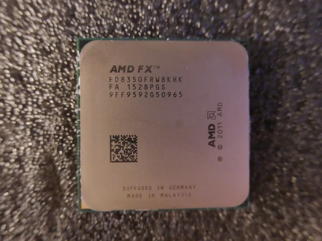 AMD FX-8350 4GHZ 8-core CPU processor AM3+ FD8350FRW8KHK (Inc. 24% VAT ...