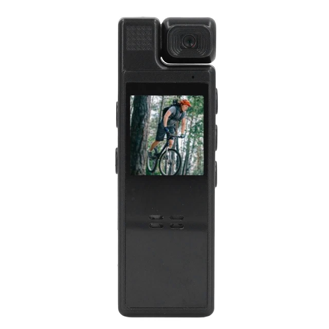 BODY CAM 1080P HD 180° Rotation WIFI Hotspot Motion Detection Law ...