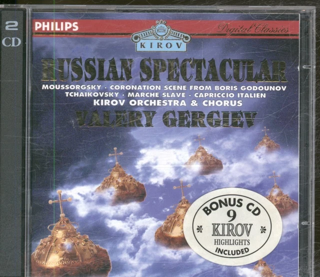 4427752 KIROV ORCHESTRA, Chorus, Valery Gergiev Moussorgsky Tchaikovsky ...