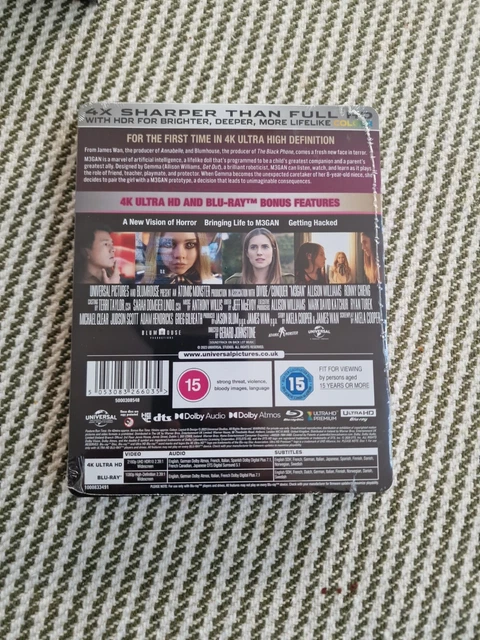 IN HAND M3GAN (Megan) 4k UHD Steelbook (Includes Blu-ray) Exclusive EUR 47,19 - PicClick IT
