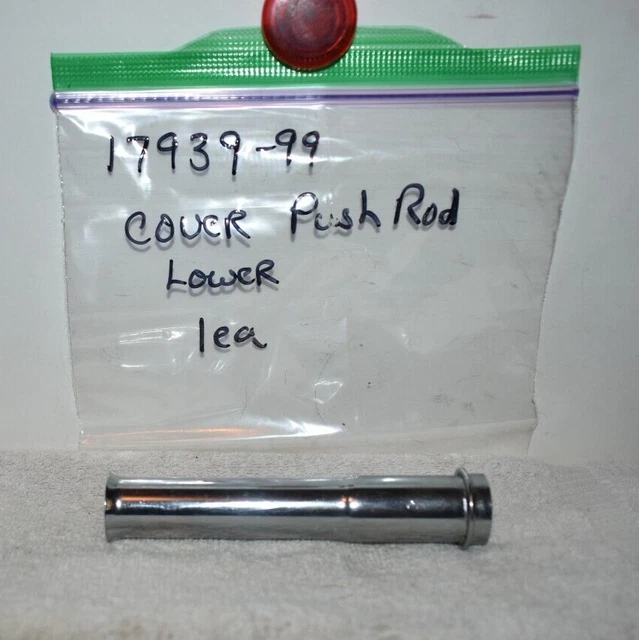 HARLEY DAVIDSON TWIN Cam Push Rod Cover Lower Tube Stock OEM P/N 17939 ...
