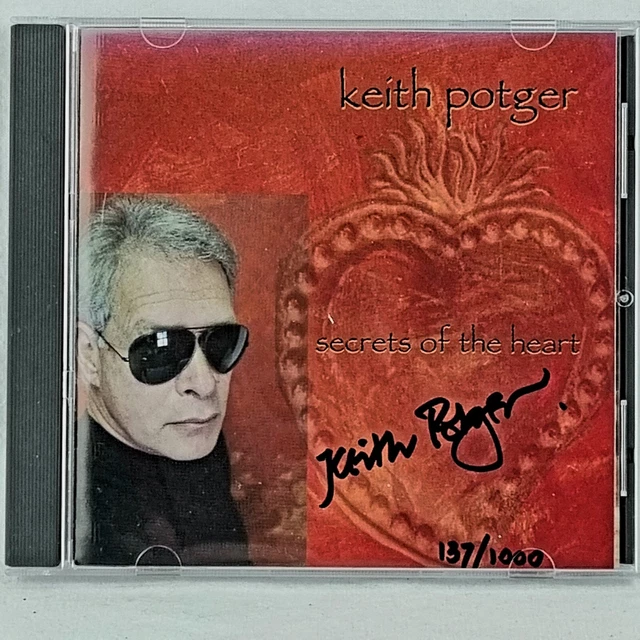 KEITH POTGER SECRETS Of The Heart CD-R Autographed Numbered Rare New ...