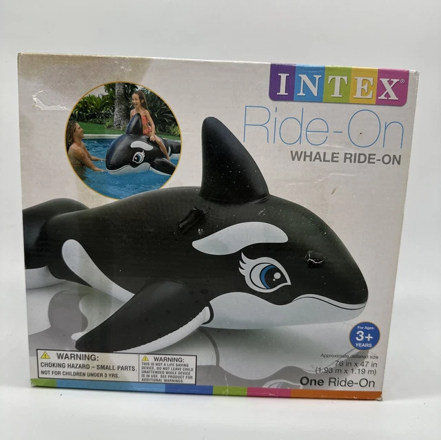 INTEX WHALE RIDE On Pool Float #58561EP NEW $21.99 - PicClick