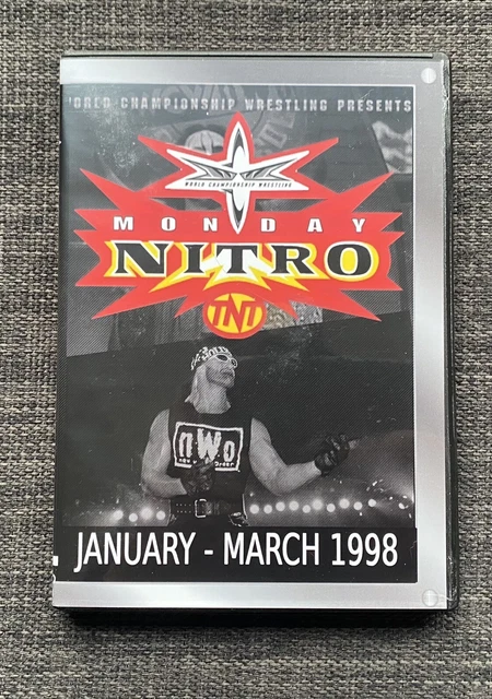 WCW MONDAY NITRO TNT 1998 Jan-March 4 Disc Wrestling DVD WWE WWF ECW ... WCW MONDAY NITRO TNT 1998 Jan-March 4 Disc Wrestling DVD WWE WWF ECW ...