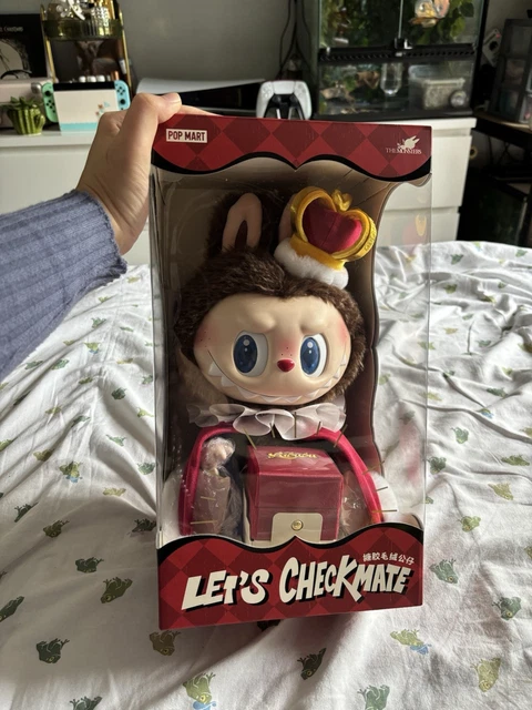 ‘LET’S CHECK MATE’ Giant labubu From Pop Mart £135.88 - PicClick UK