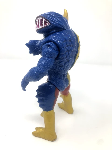1993 MIGHTY MORPHIN Power Rangers -8" Goo Fish Evil Monster Figurine ...