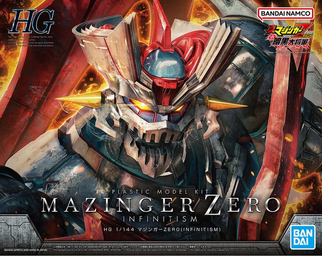MAZINGER - 1/144 Mazinger Zero Infinitism Ver. High Grade Model Kit HG ...