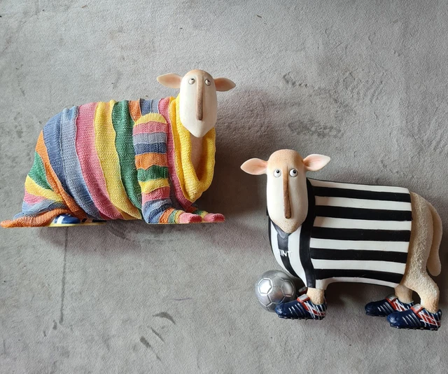 'EWE & ME' sheep, Toni Goffe/Enesco, A6846 Grandmas Present & A7593 ...
