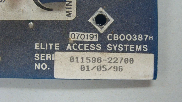 ELITE CSW200 CSL3000 Q019 1st Gen Main Control Circuit Board Gate ...