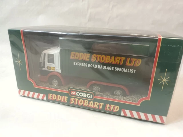 CORGI 59601 FORD Cargo Box Van - Eddie Stobart Ltd - New, Boxed £10.00 ...