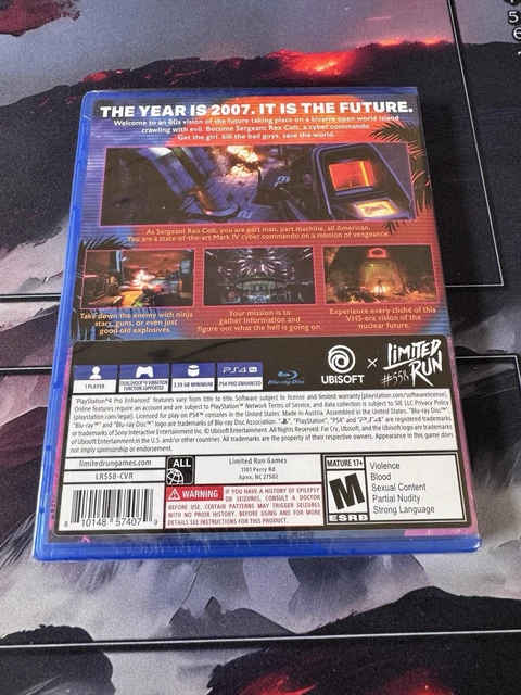 FAR CRY 3: Blood Dragon (PS4)-Brand New and Sealed-Limited Run Games ...