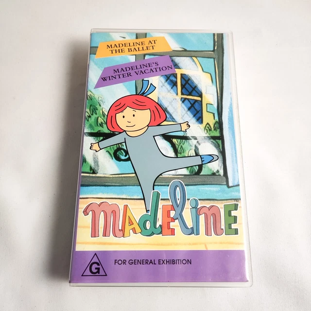 MADELINE: MADELINE AT The Ballet Madeline's Winter Vacation - Vhs $14. ...