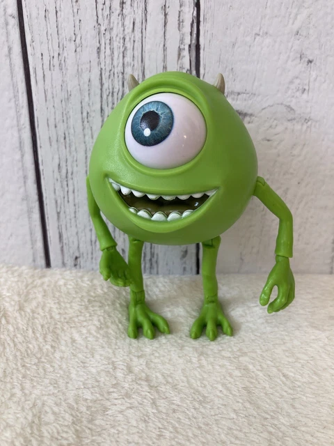 DISNEY PIXAR MONSTERS Inc Mike Wazowski posable figure 13cm £11.02 ...