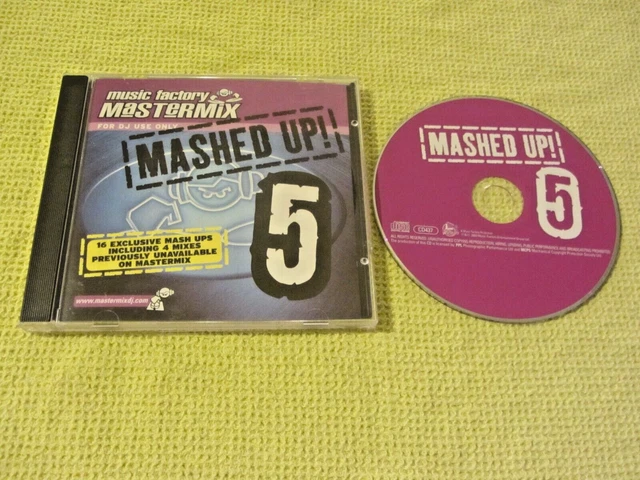 MUSIC FACTORY MASTERMIX Mashed Up! 5 DJ Only Mix CD Album Kraftwerk ...