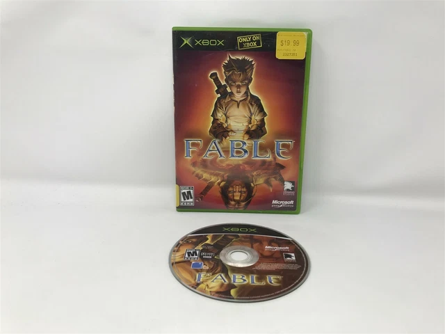 FABLE - MICROSOFT Xbox OG - in Box - No Manual $12.99 - PicClick CA