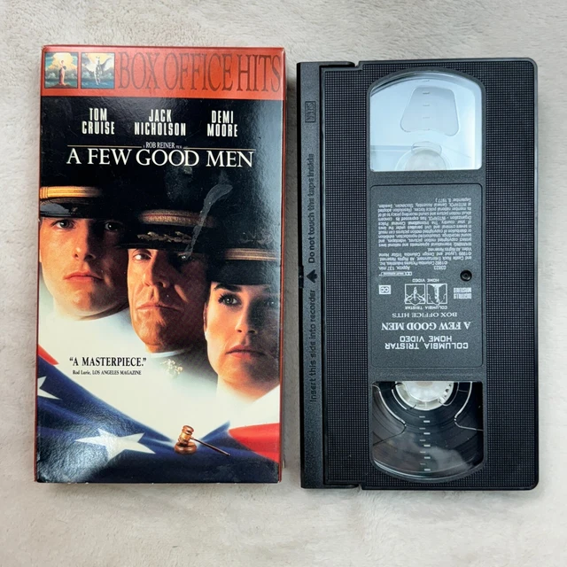 1992 A FEW Good Men VHS Drama Tom Cruise Jack Nicholson $10.97 ...