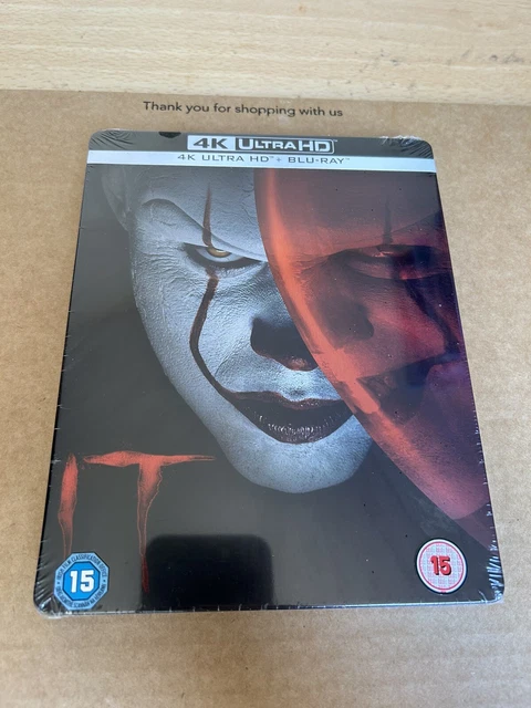 IT CHAPTER 2 Ltd Edition UK 4K UHD Blu Ray Steelbook NEW & SEALED ...