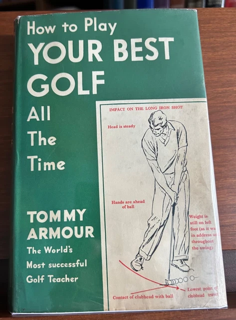 HOW TO PLAY Your Best Golf, Tommy Armour, Hodder & Stoughton, 1954 ...