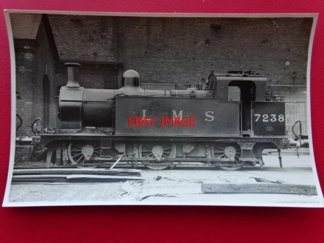 PHOTO LNER 0-6-0T Loco No 7238 £3.50 - PicClick UK