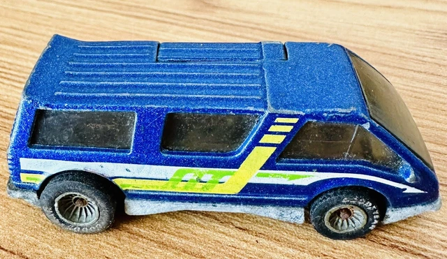 RARE VINTAGE 1983 Hot Wheels REAL RIDERS Dream Van XGW Malaisie bleu 1: ...