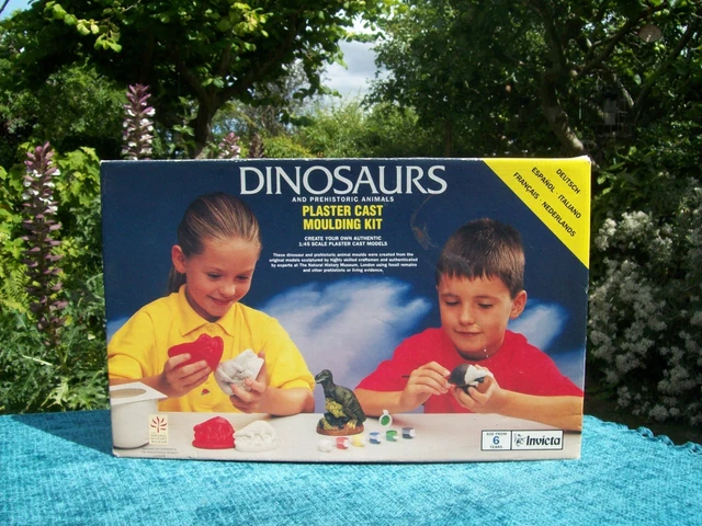 INVICTA DINOSAURS PLASTER Cast Moulding Kit model NIB - Natural History ...