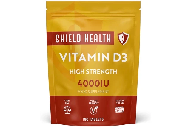 VITAMIN D3 4000IU tablets £8.54 - PicClick UK