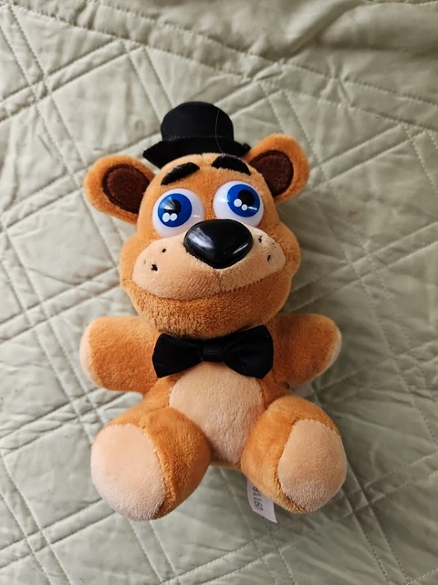 FNAF FIVE NIGHTS at Freddys Freddy Fazbear Plush Mini Hang Hard Eyes 7 ...