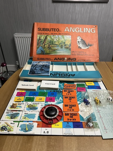 SUBBUTEO ANGLING FISHING Board Game £80.00 - PicClick UK