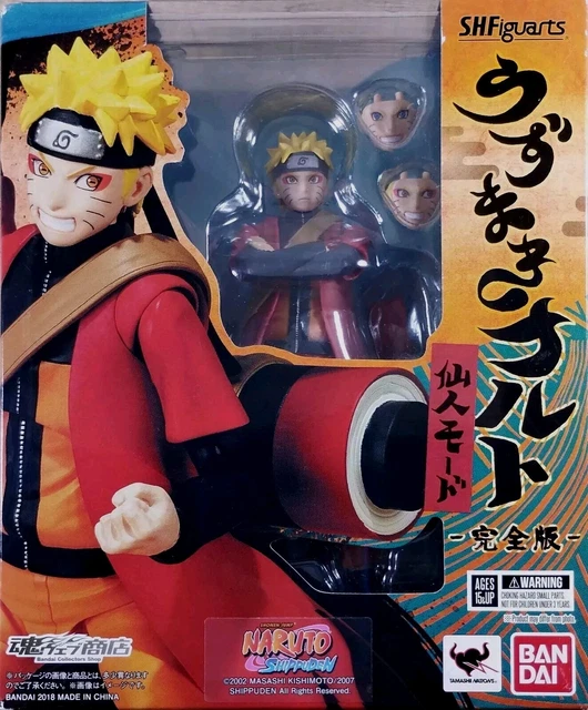 SH FIGUARTS NARUTO Sage Sennin Mode Shippuden Bandai Tamashii Nations ...