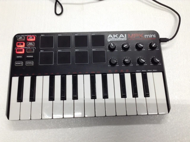 AKAI PROFESSIONAL MPK Mini Keyboard Controller. 25 Key. $53.66 ...