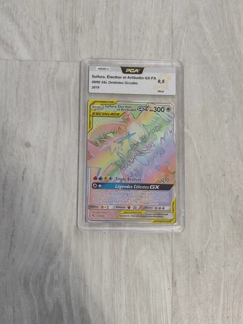 Carte Pokémon Sulfura Electhor Artikodin Gx Destinées Occultes 69 68