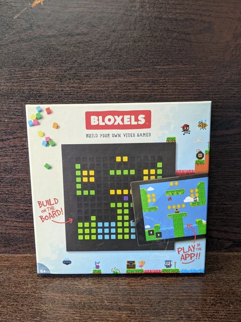 MATTEL BLOXELS BUILD Your Own Video Games Kids Multicolor Toy Blocks ...