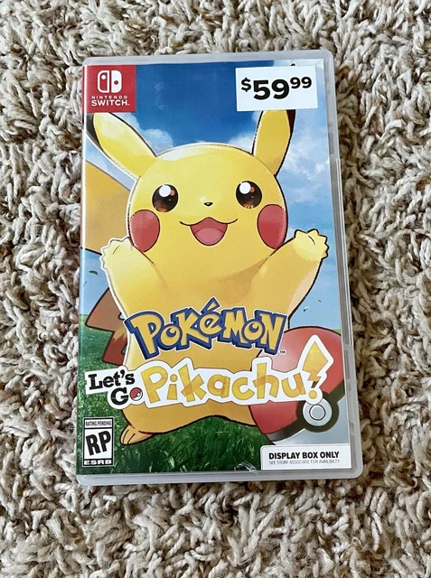 POKEMON LETS GO Pikachu - Nintendo Switch Game with Case - Free ...