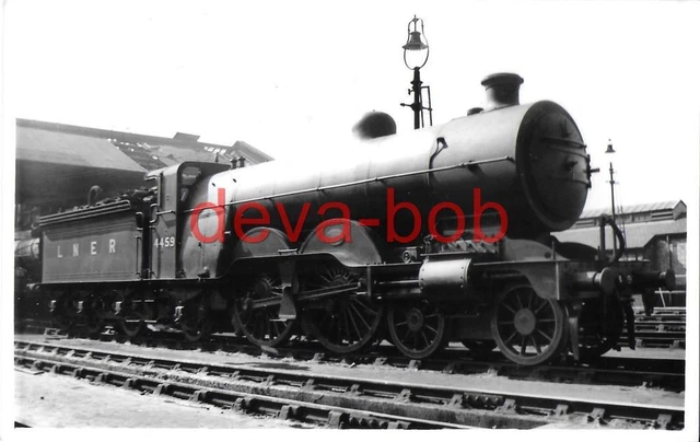 RAILWAY PHOTO LNER C1 4459 Kings Cross Shed GNR Atlantic Loco £3.75 ...