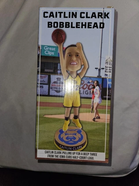 CAITLIN CLARK BOBBLEHEAD fièvre de l'Indiana/Iowa Hawkeyes neuf dans sa ...